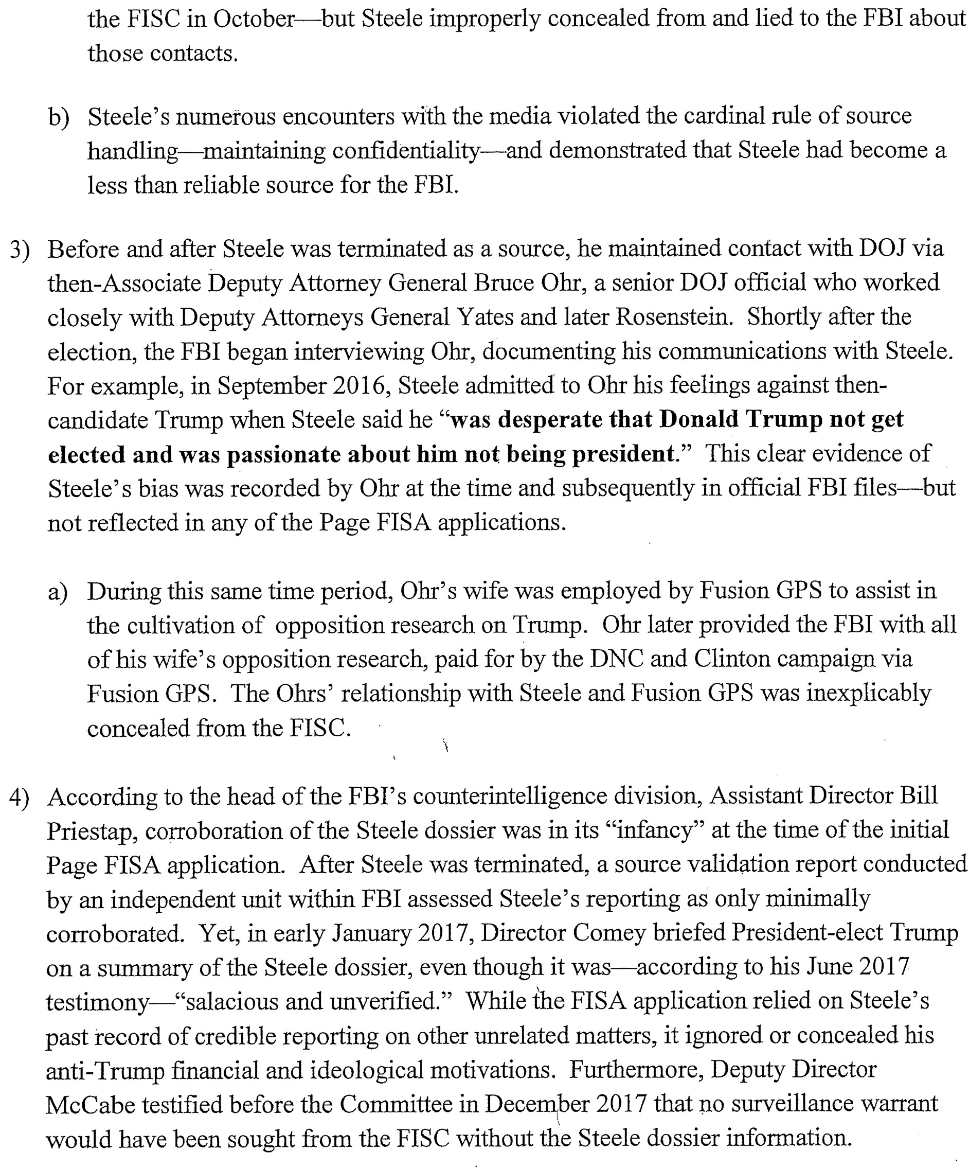 Read the Controversial Memo Released by the GOP | Recent News ...