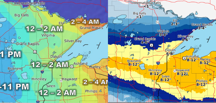 Latest Weather Model Shows Up To A Foot Of Snow For Our Area | Recent ...