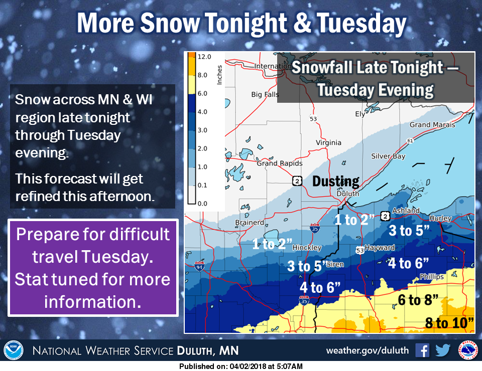More Snow in The Forecast Tonight, Tomorrow | Recent News | DrydenWire.com