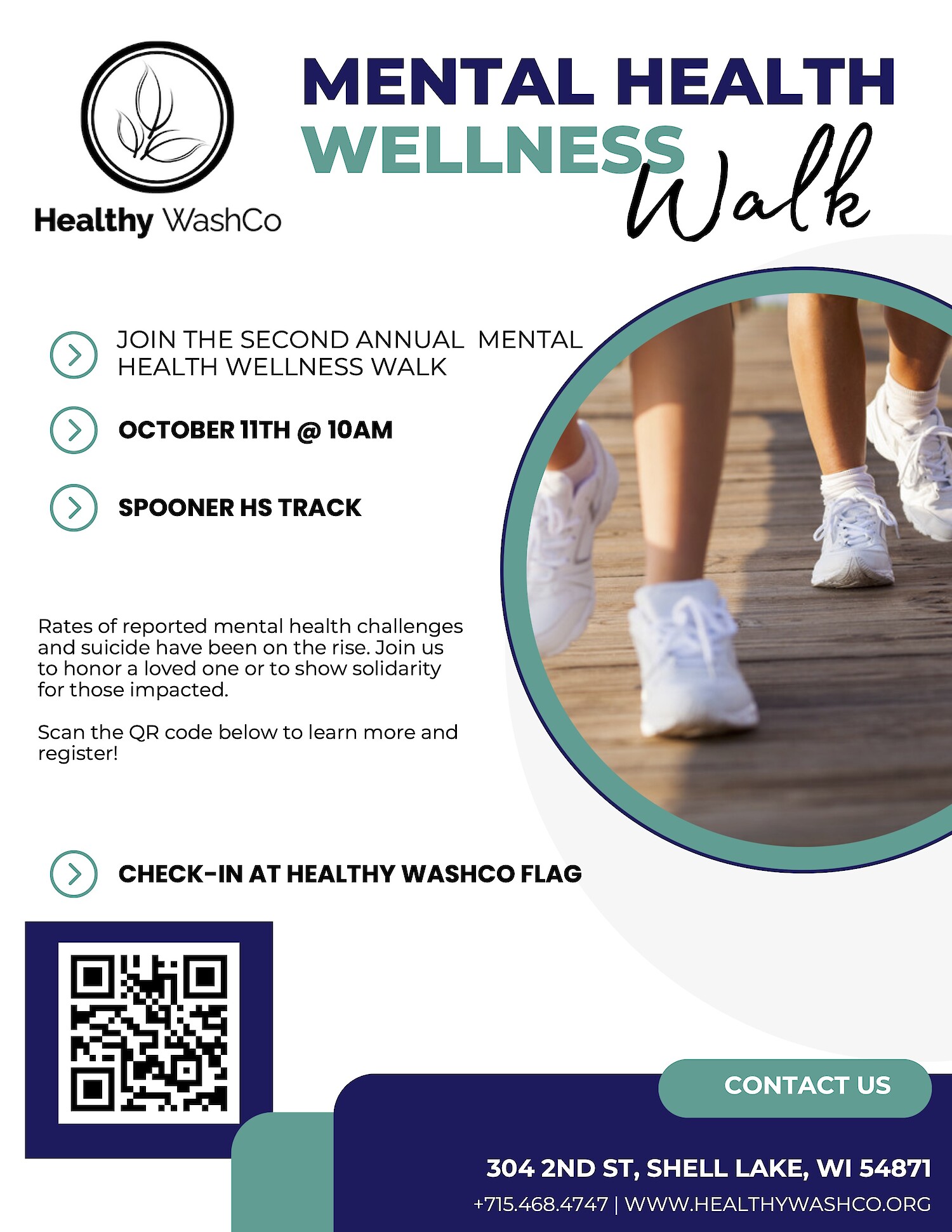 Healthy WashCo To Host 2nd Annual Mental Wellness Walk | Recent News ...